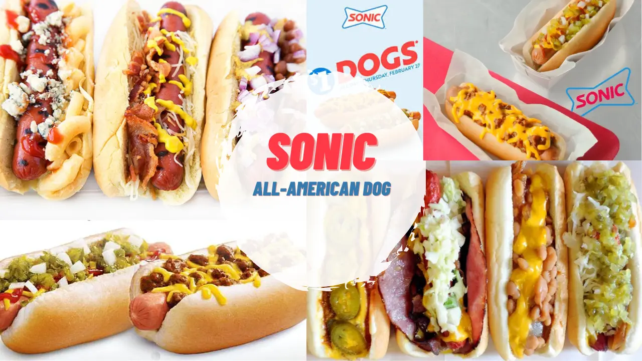 Enjoy the All-American Dog at Sonic Drive-In