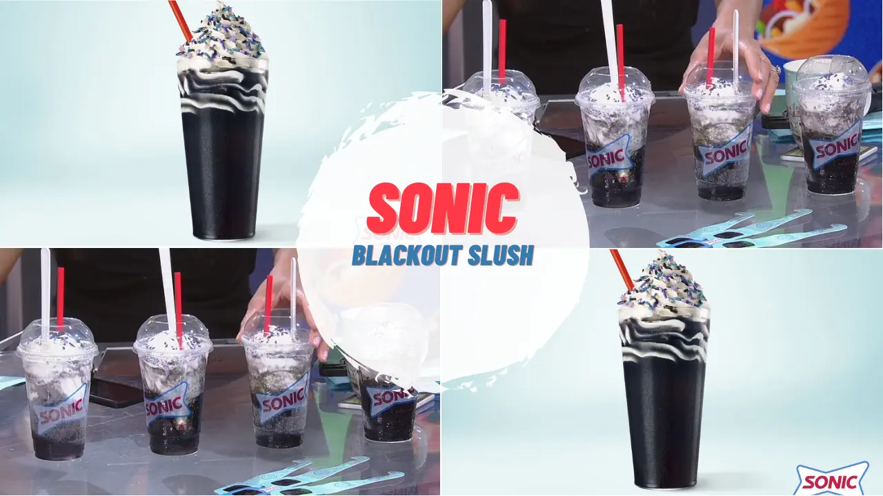 Flavors of Sonic Blackout Slush for 2025